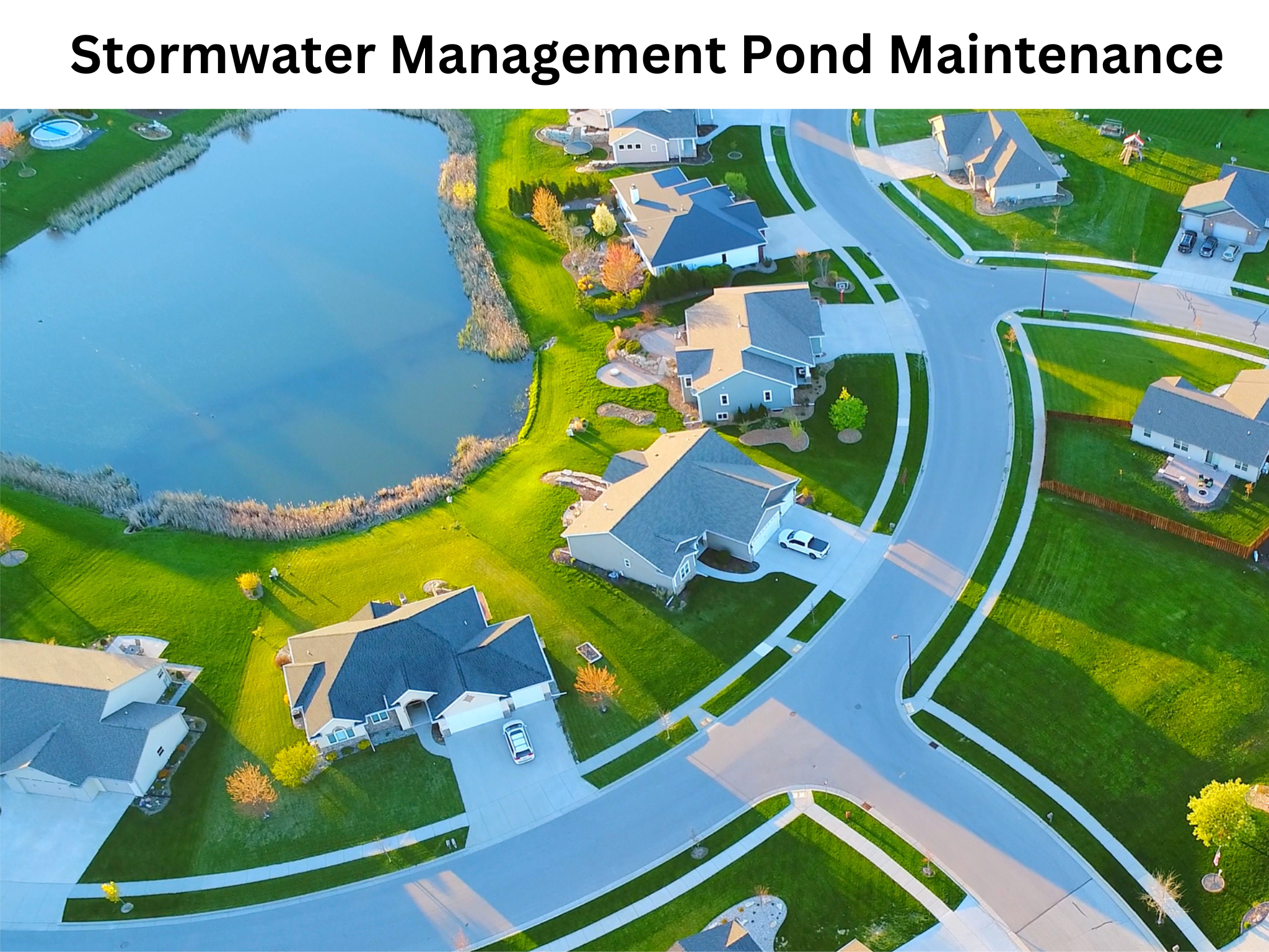 Stormwater Management Pond - Groshs Lawn Service